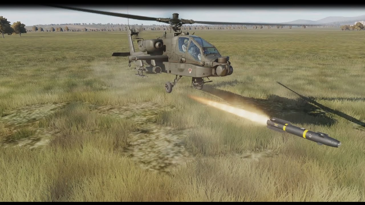 live-fire practice AH-64D Apache [DCS] - YouTube