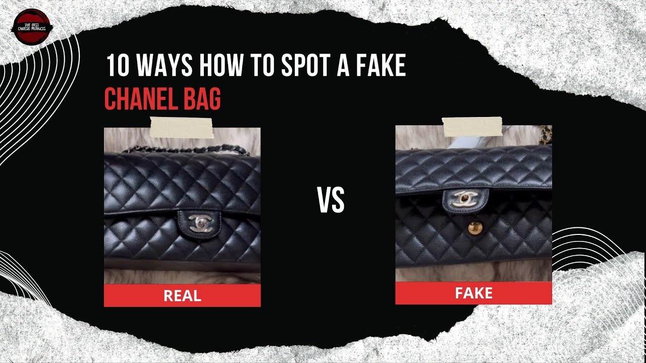 10 Ways How to Spot a Fake Chanel Bag - YouTube