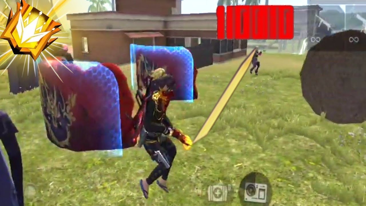 BEST SHOT RED DAMAGE IN GARENA FREE FIRE🤖🎯MOBILE GAMEPLAY TARGEN FREE ...