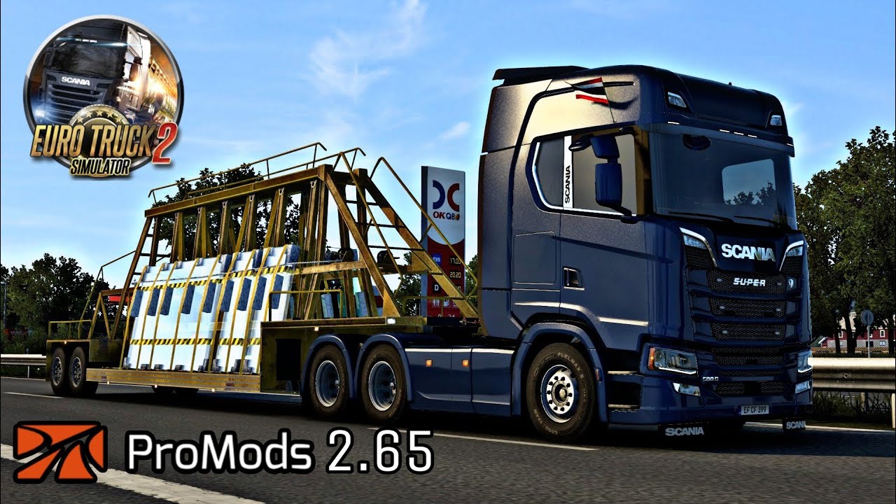 Euro Truck Simulator 2 | Scania S500 | Glass Panels - YouTube