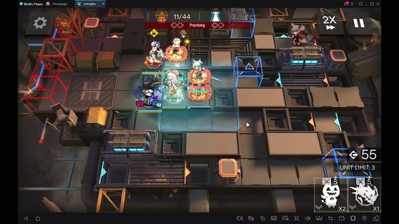 Arknights JT8-3 100% AFK 6 Ops ft. Lumen S1 - YouTube