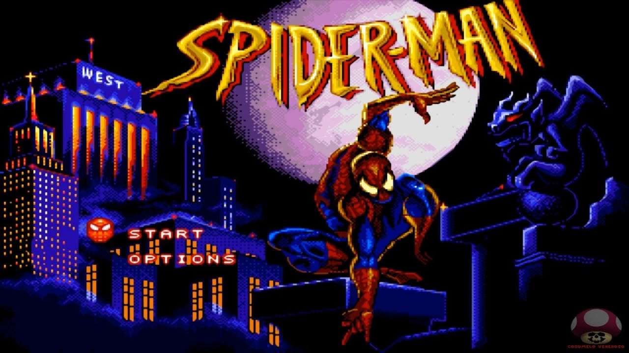 Spider-Man Animated Series (Mega Drive - Genesis): Intro - Abertura HD ...