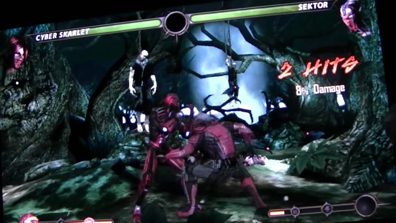 Skarlet Robot aka Bloodbot in MK Vita - YouTube