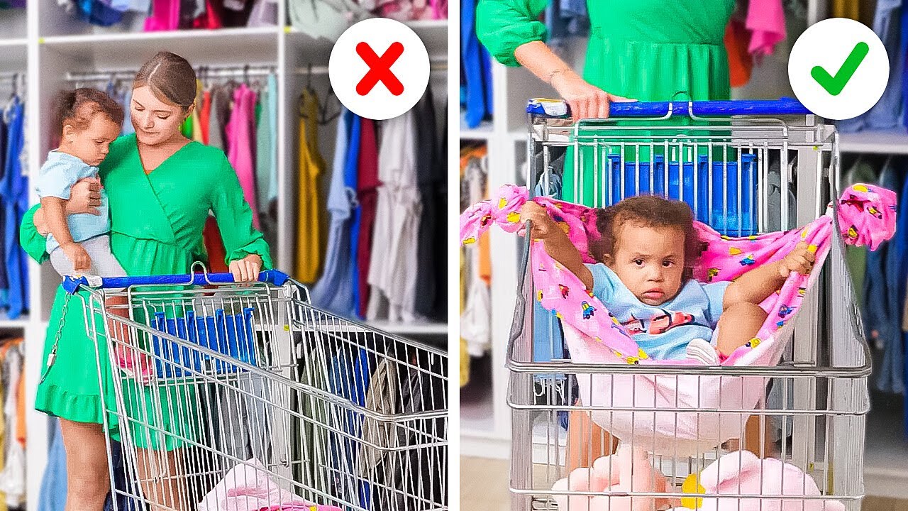 Amazing Parenting Hacks for Clever Parents and Active Kids - YouTube