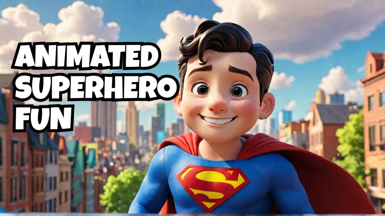 Superman Kids Nursery Rhyme | Fun Superhero Song for Children ...
