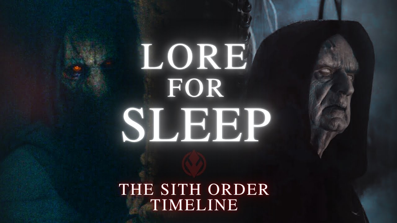The Lore of Star Wars: The Entire Sith Order Timeline - YouTube