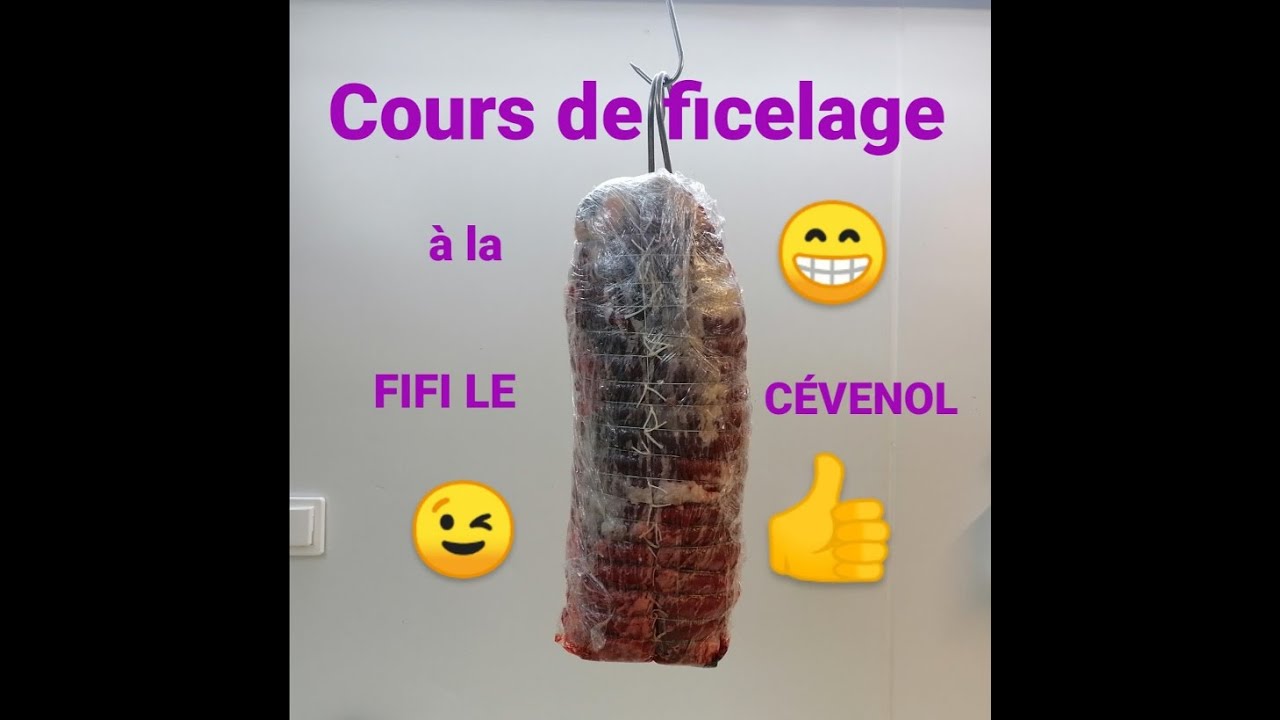 Recette Boucherie Charcuterie - 1 Séance de ficelage - YouTube