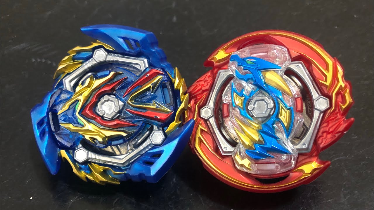 Beyblade Burst Battle: Grand Dragon vs Slash Valkyrie - YouTube
