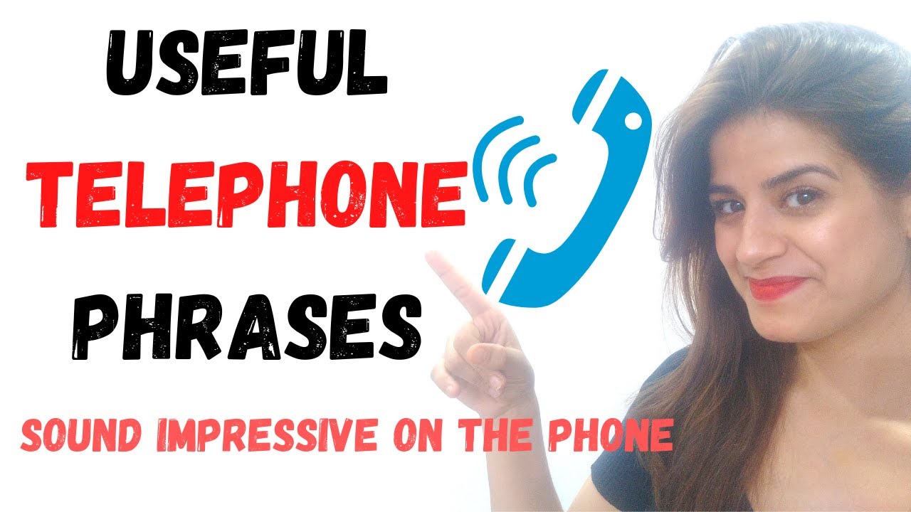 Useful Phrases For Telephone Conversations - YouTube