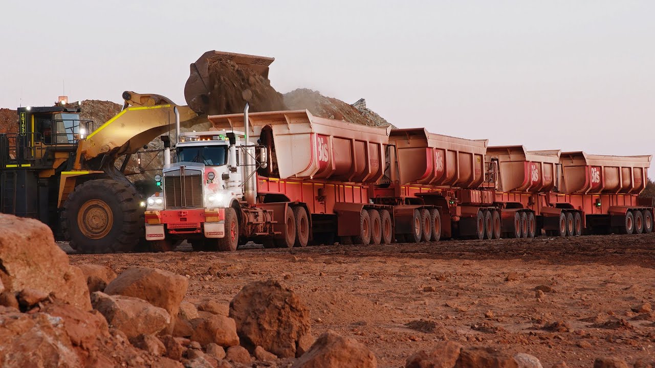 BIS Industries | Dual Powered Road Trains (DPRTs) at Murrin Murrin Mine ...