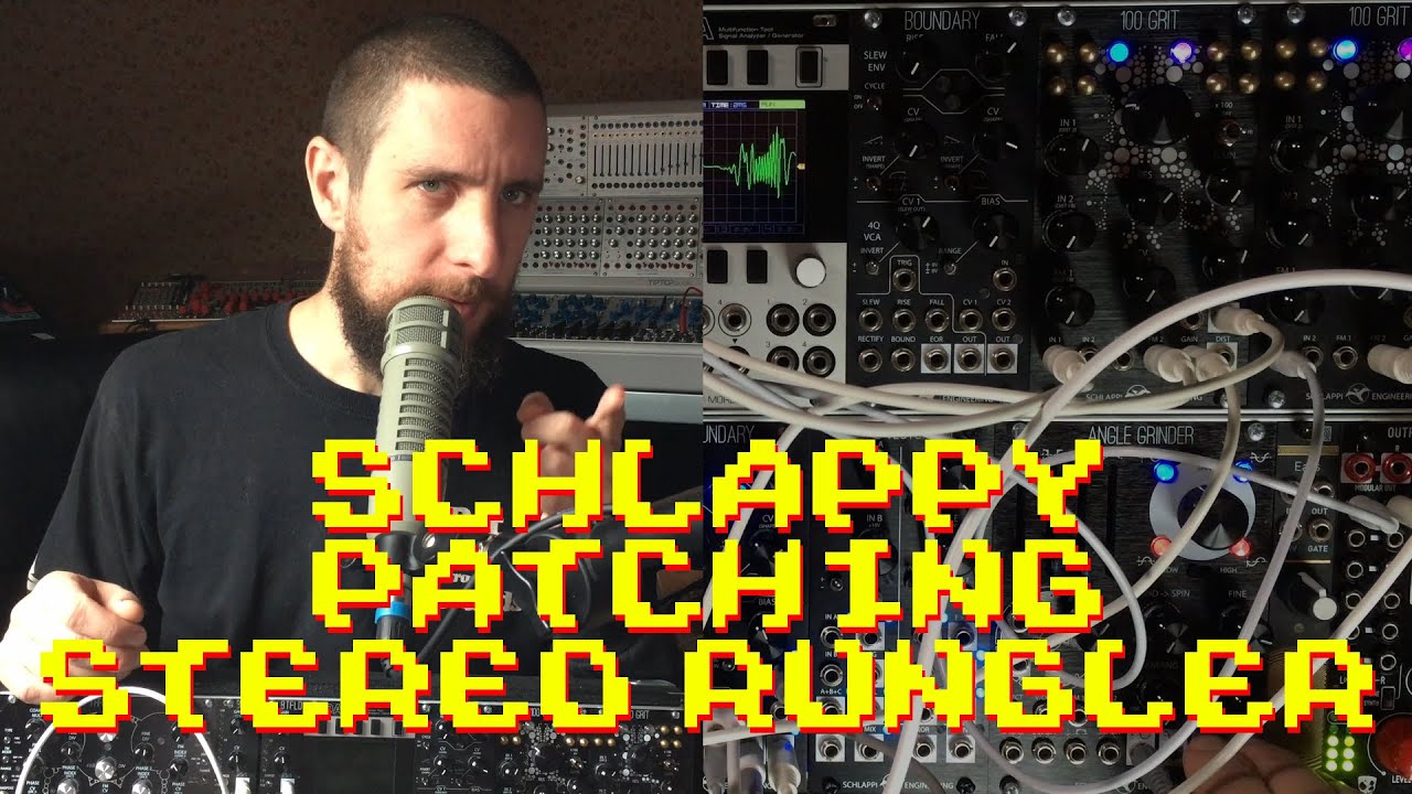 Stereo Rungler and using chaotic sounds in a track - Schlappy Patching 2025 EP.1 - YouTube
