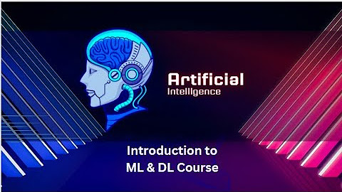 Machine Learning and Deep Learning course - YouTube