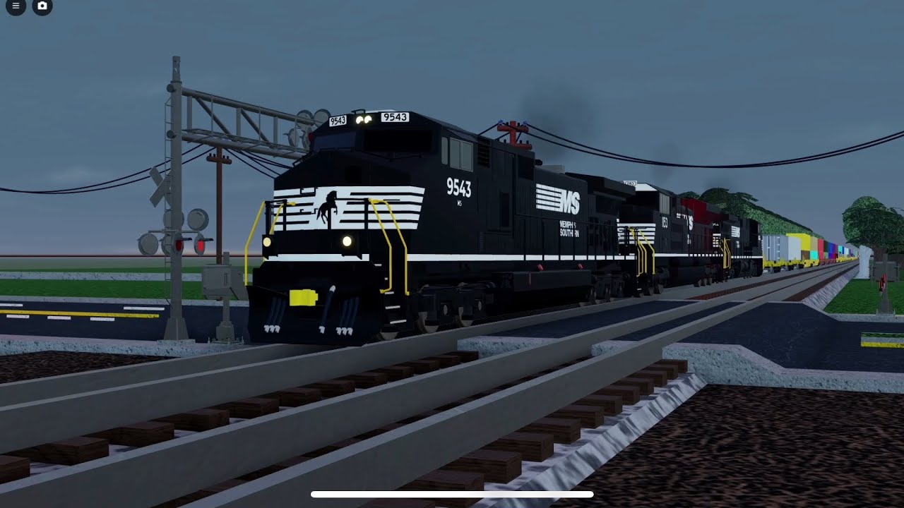 NS mixed freight and intermodal trains - YouTube