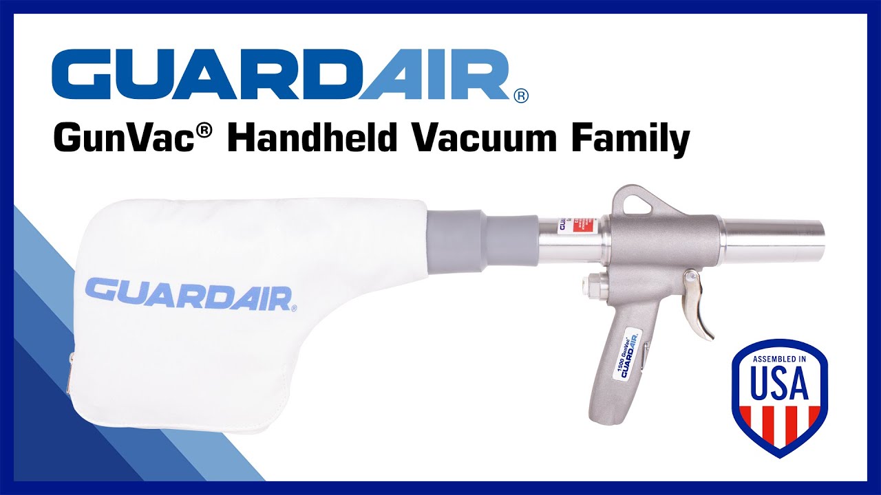 GunVac Handheld Vacuum Family - YouTube