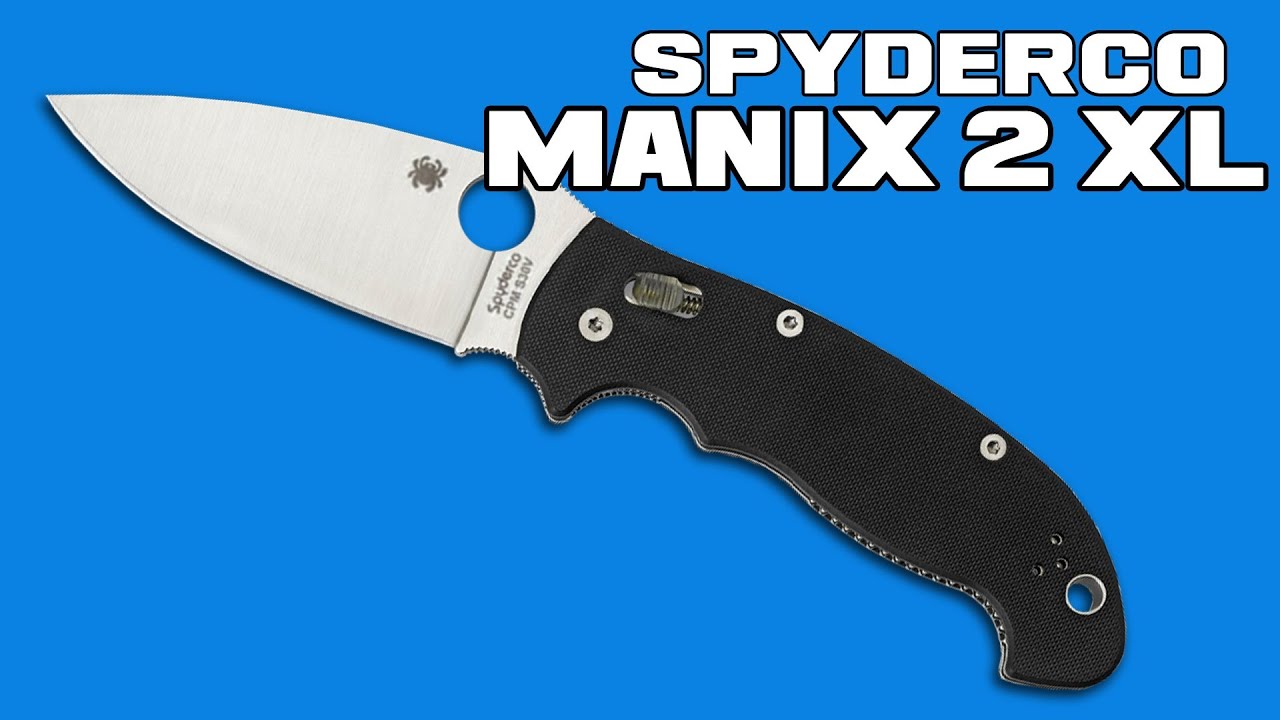 Spyderco Manix 2 XL Review - YouTube