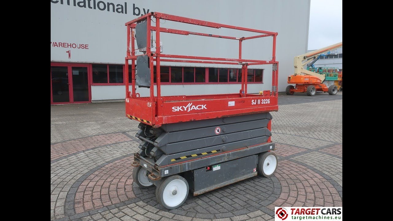 780666 SKYJACK SJIII-3226 ELECTRIC SJ3226 SCISSOR WORKLIFT 2014 ...