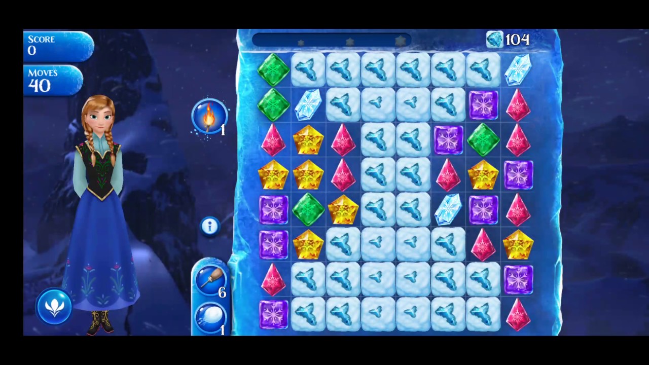 FROZEN FREE FALL - WİNTER - level 144 - YouTube