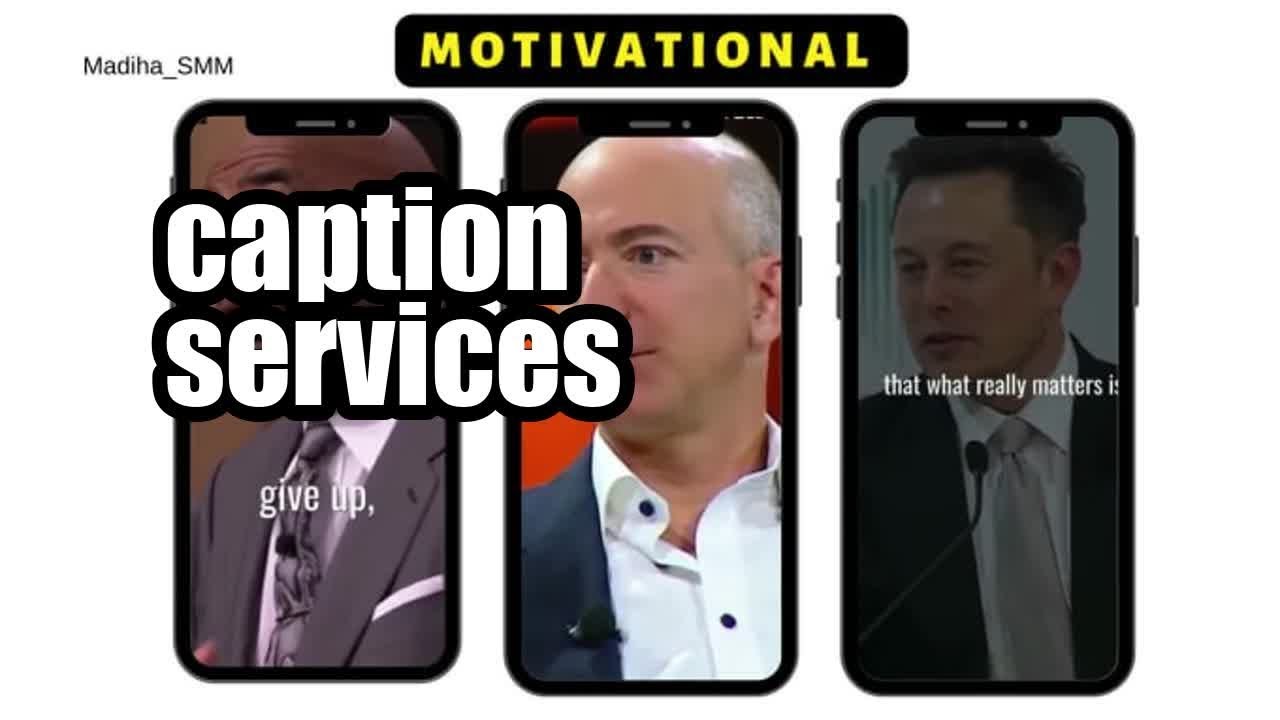 How to Professional Caption Services - YouTube