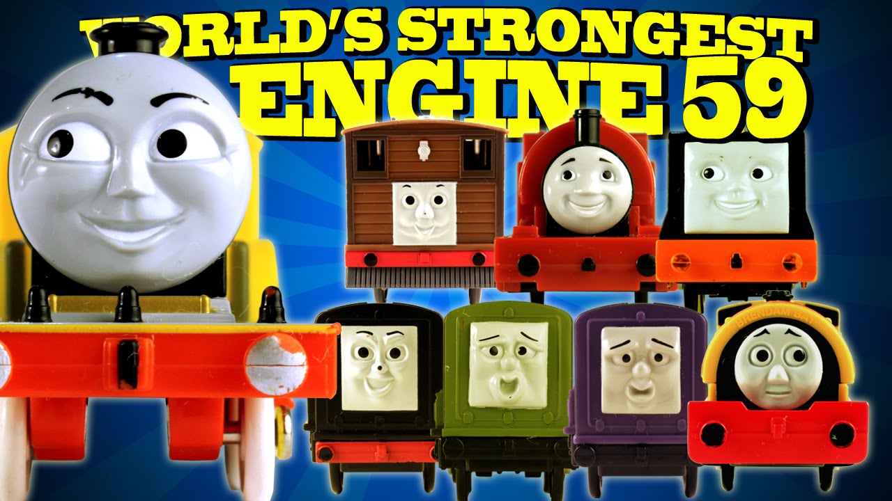 Thomas and Friends 59 World's Strongest Engine Trackmaster ...