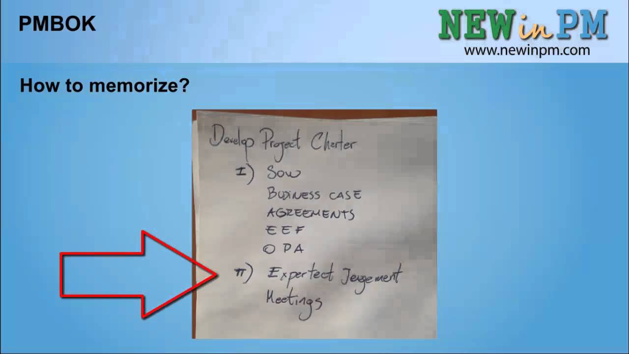 How to Get the ITTOs Down for the CAPM Certification? - YouTube