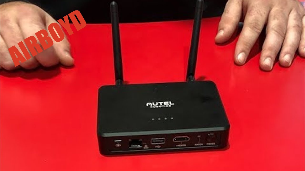 Autel Robotics Live Deck Drone Video Output Device CES 2019 - YouTube