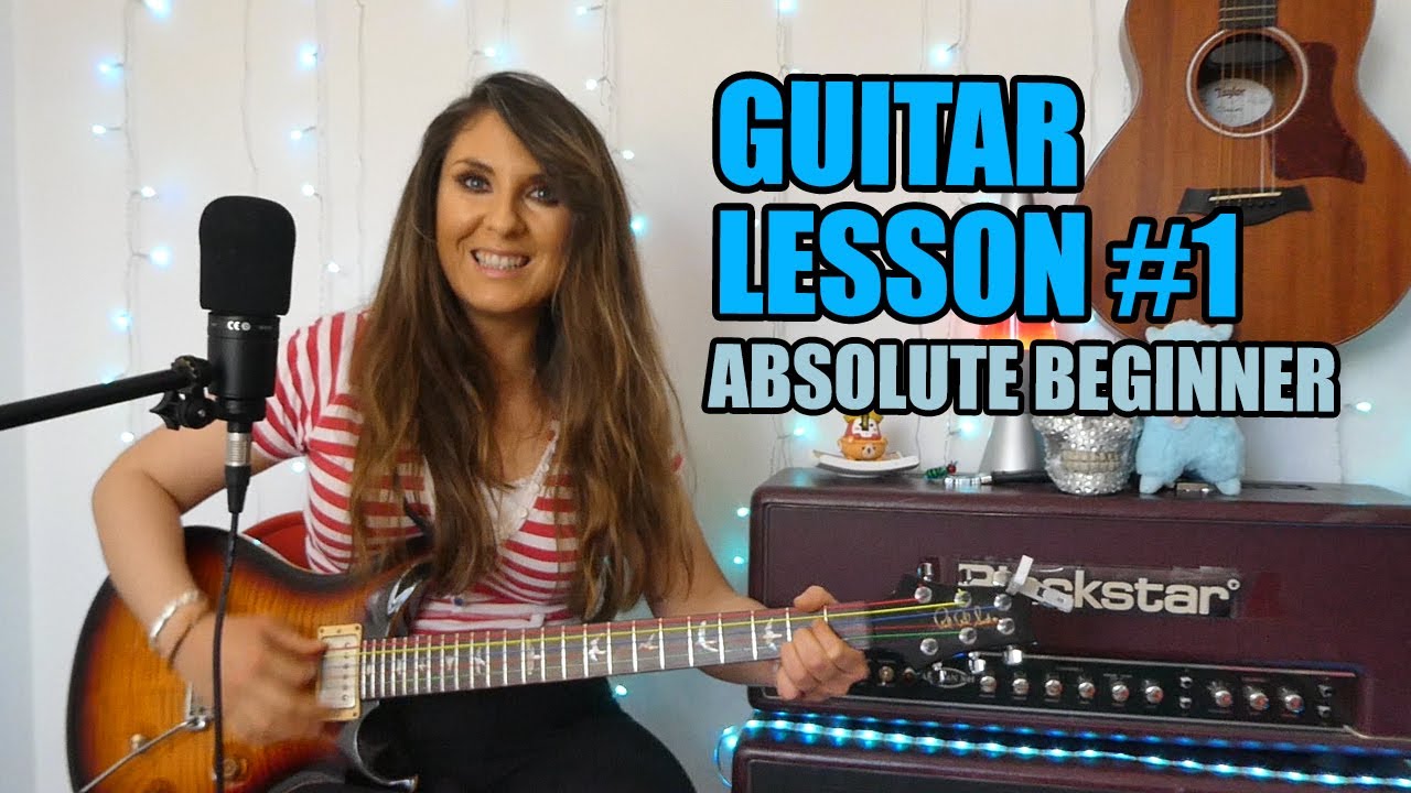 Guitar Lesson For Beginners - Super Easy! - YouTube
