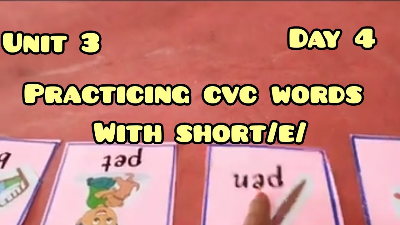 Term 2 Unit 3 What is in the kitchen? /Day4/Practicing cvc words with ...