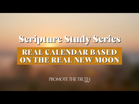 Real Calendar based on the Real New Moon - YouTube