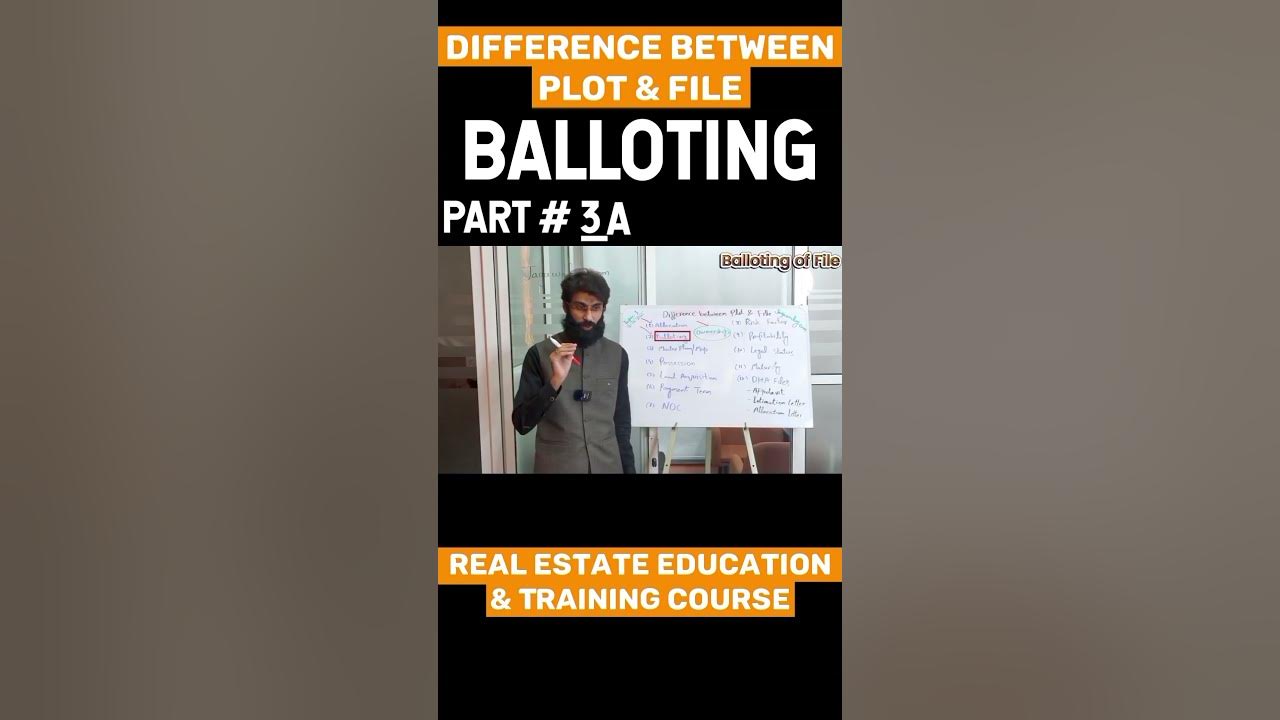Difference between Plot and File Explained Part 3_A | BALLOTING - YouTube