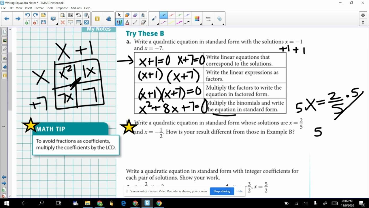 Lesson 7-3 - YouTube
