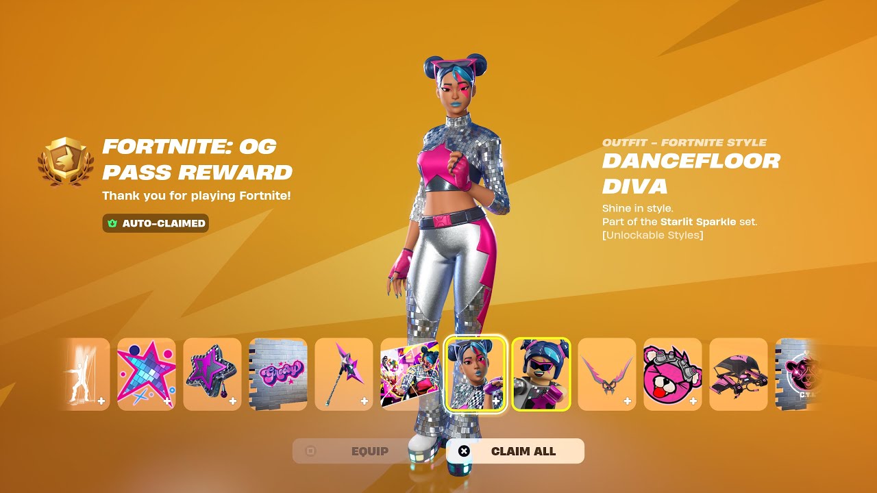 HOW TO GET DANCEFLOOR DIVA SKIN IN FORTNITE! - YouTube