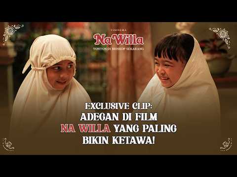GEMASNYA TINGKAH NA WILLA, IKUTAN FALIDA MENGAJI! | Exclusive Clip Film Na Willa