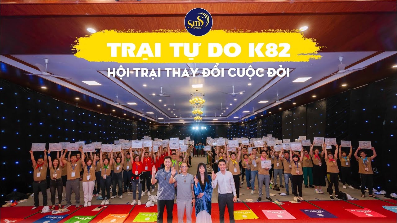 [SmSevent] TRẠI TỰ DO K82 - Ao Vua Resort - YouTube