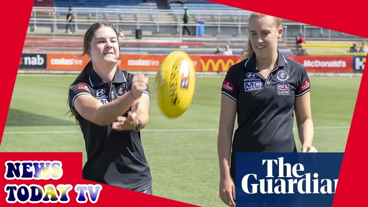 Abbie McKay to debut for Carlton and make AFLW history - YouTube