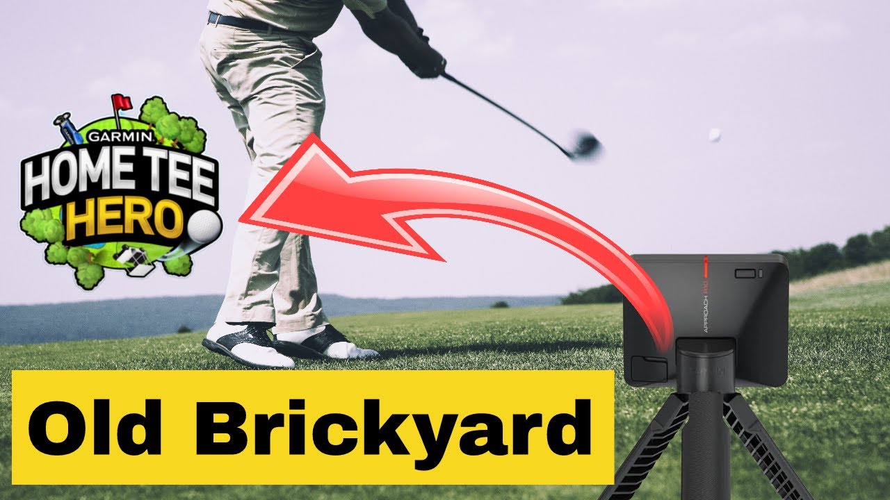 Old Brickyard - 18 Hole Sim Golf Course Vlog on the Garmin Approach R10 ...