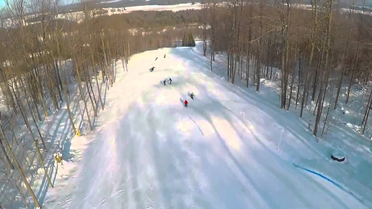 BoarderCross Course at the 540 Park - YouTube