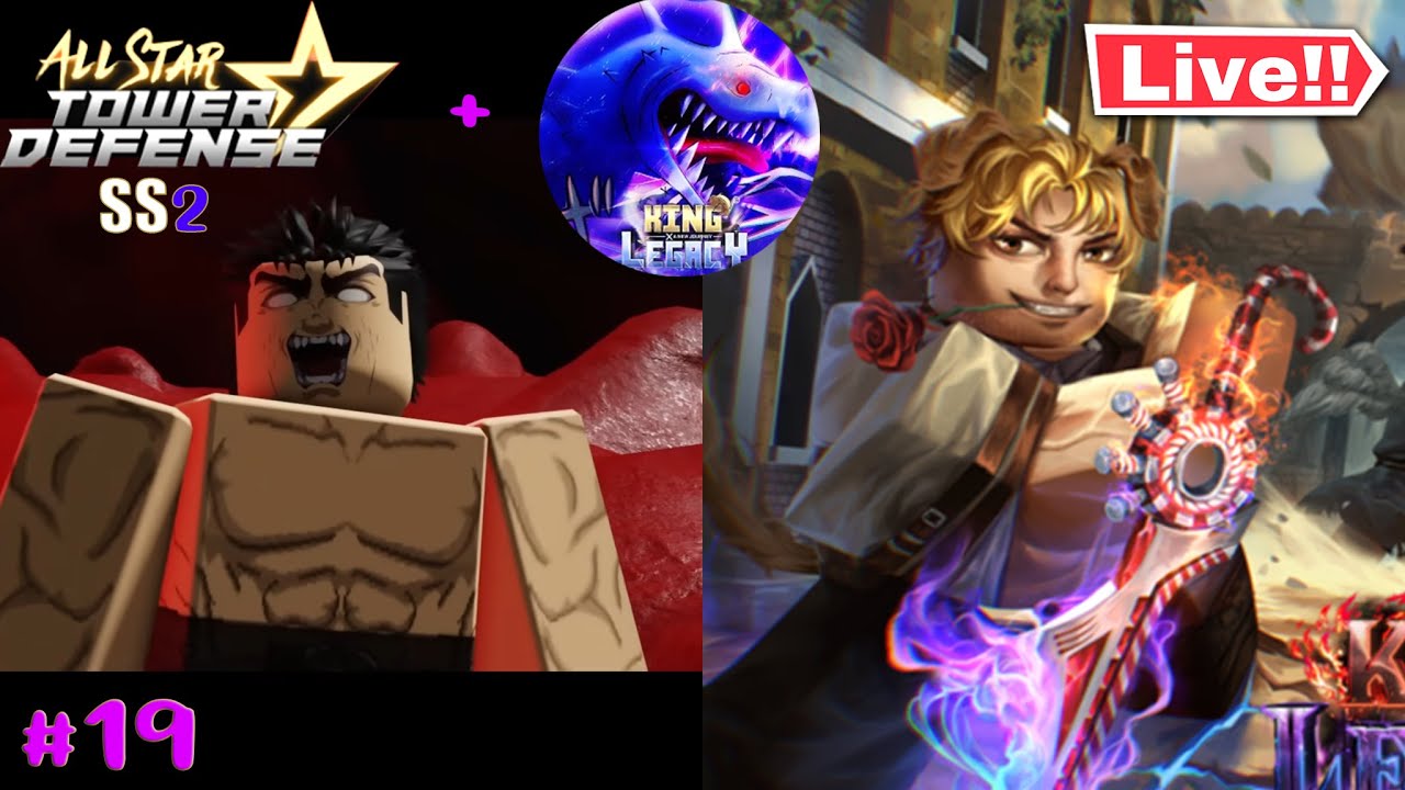 【🔴LIVE Stream] All Star/King Legacy #19 ผมเลือกอะไรได้บ้าง? Ft ...