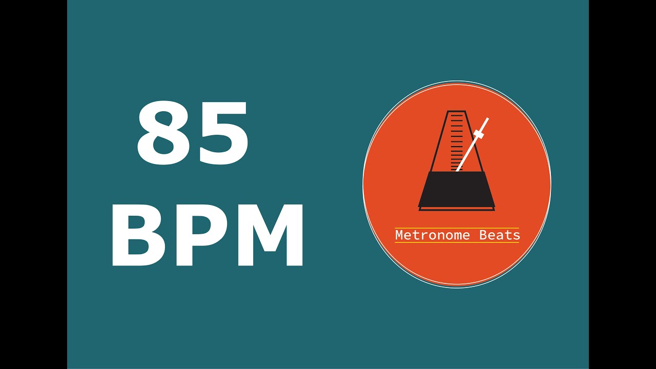 85 BPM - Metronome - YouTube