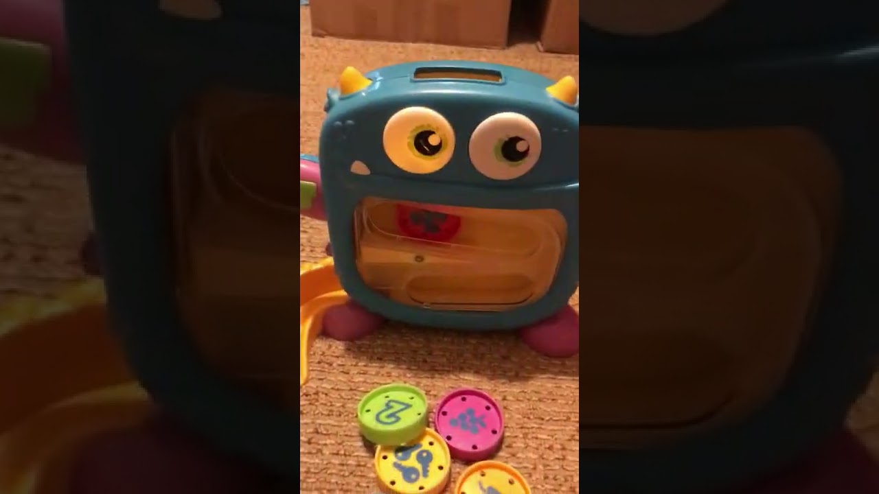 Fisher price monster toy 1598 - YouTube