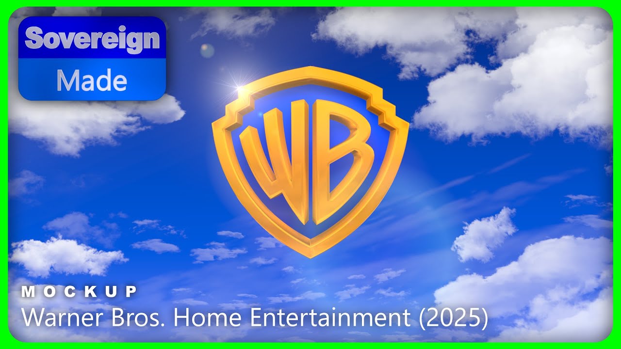 Warner Bros. Home Entertainment Logo (2025) | Mockup | SovereignMade ...
