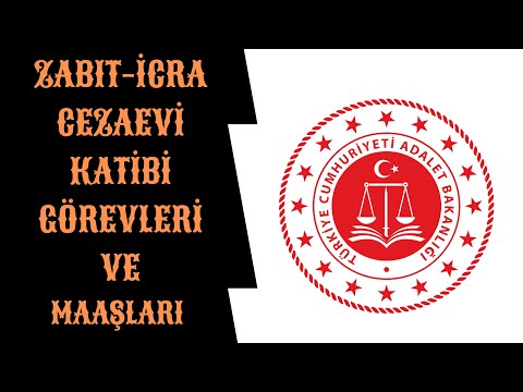 #zabıtkatipliği #katiplik ZABIT & İCRA & CEZAEVİ KATİBİNİN GÖREVLERİ NELERDİR? MAAŞLARI NE KADAR?
