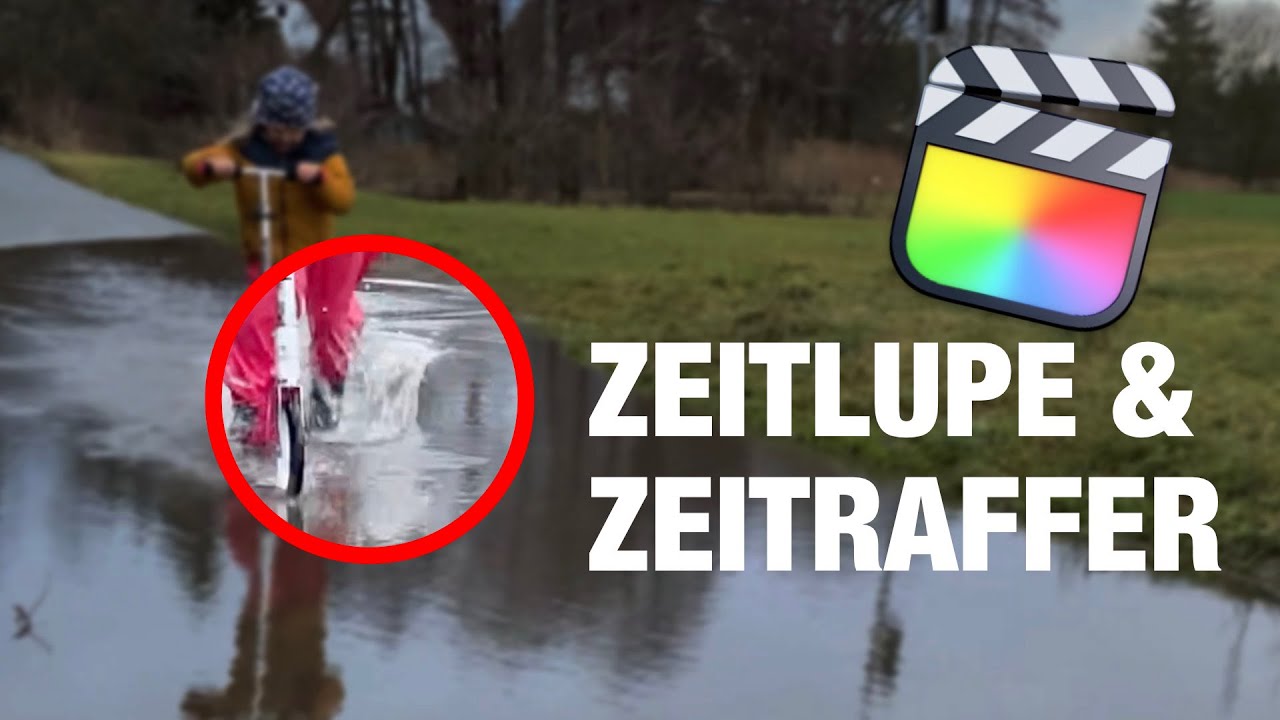 Final Cut Pro: Zeitraffer und Zeitlupe TUTORIAL für Einsteiger - YouTube