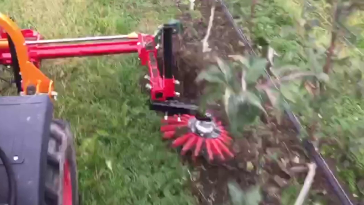 16 Fischer RH Roller Hoe + FH Finger Weeder - YouTube