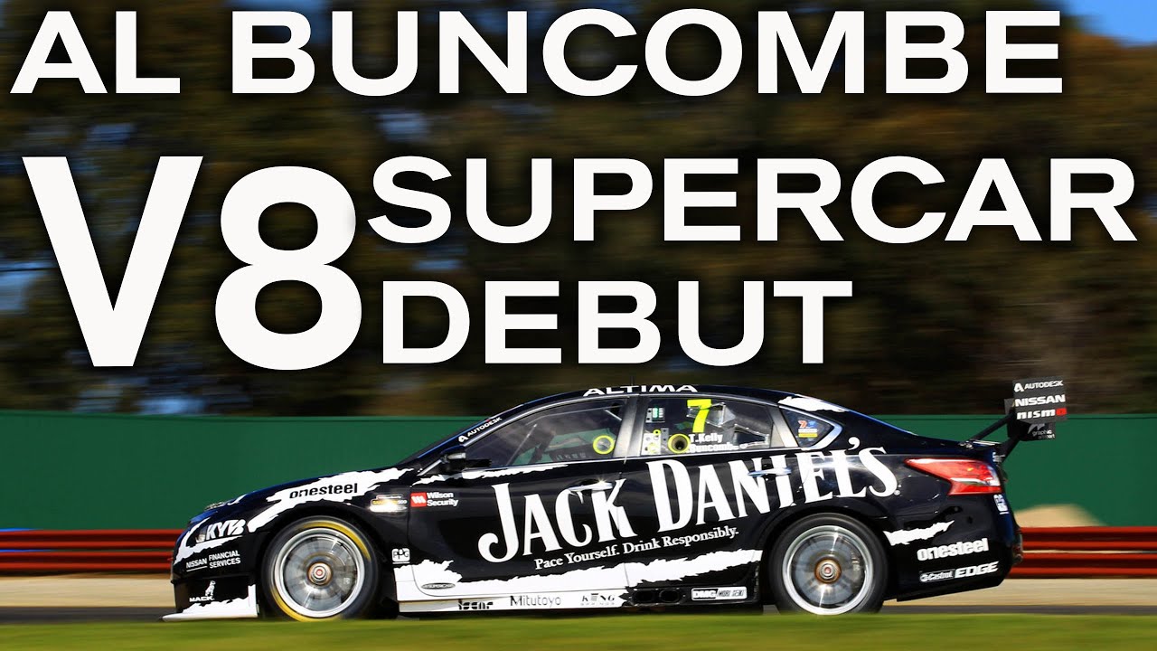 ALEX BUNCOMBE'S V8 SUPERCAR DEBUT! - YouTube