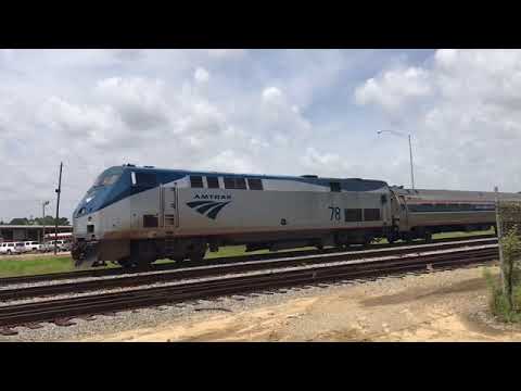 AMTRAK PTC Test Train - YouTube
