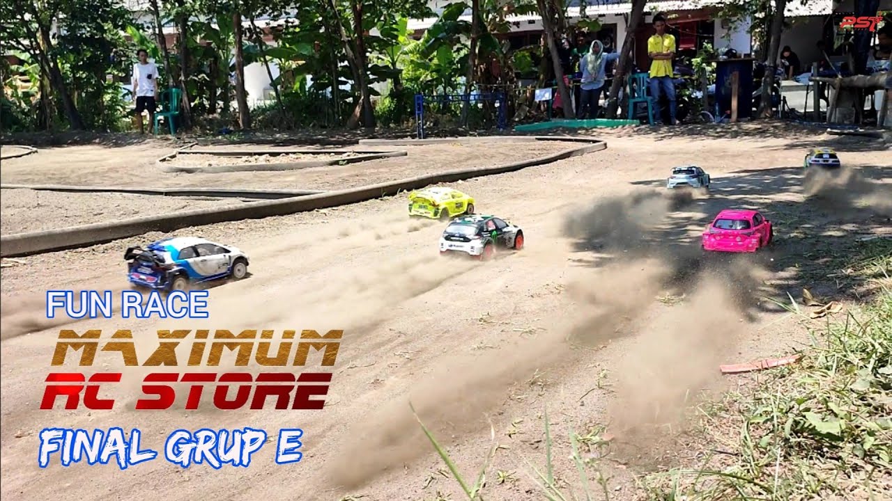 FUN RACE MAXIMUM RC STORE - FINAL GRUP E RC RALLY CROSS - YouTube