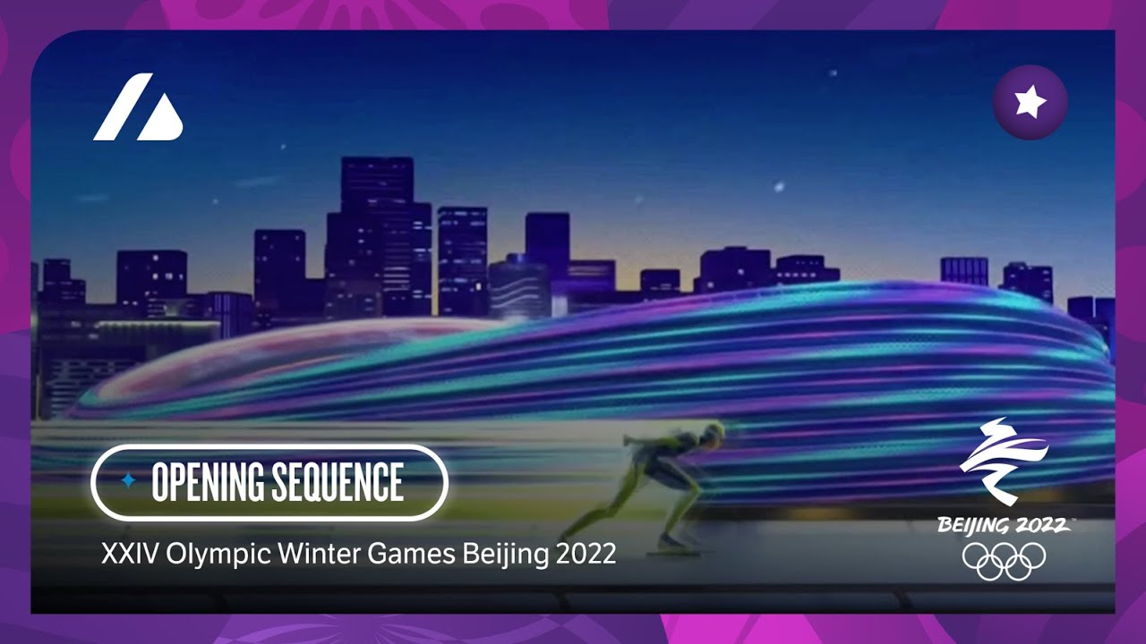 Beijing 2022 - OBS Broadcast Opening Sequence - YouTube