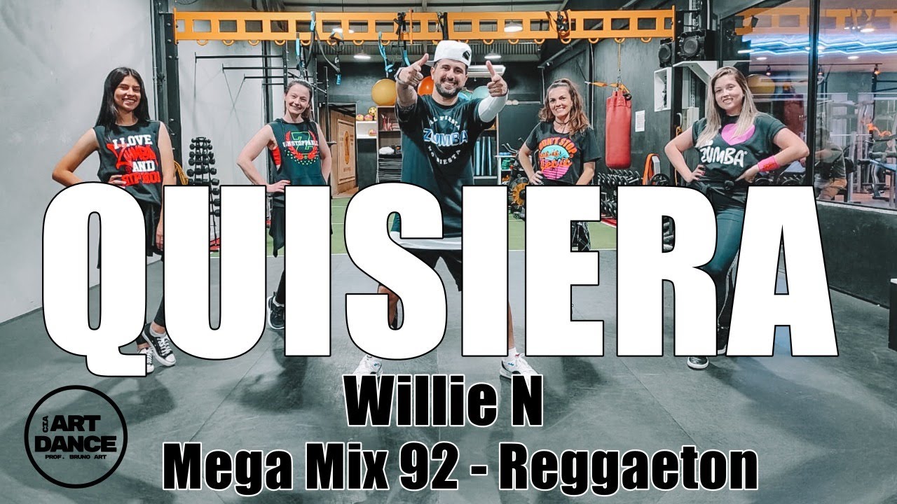 QUISIERA - Mega Mix 92 - Zumba - Reggaeton l Coreografia l Cia Art ...