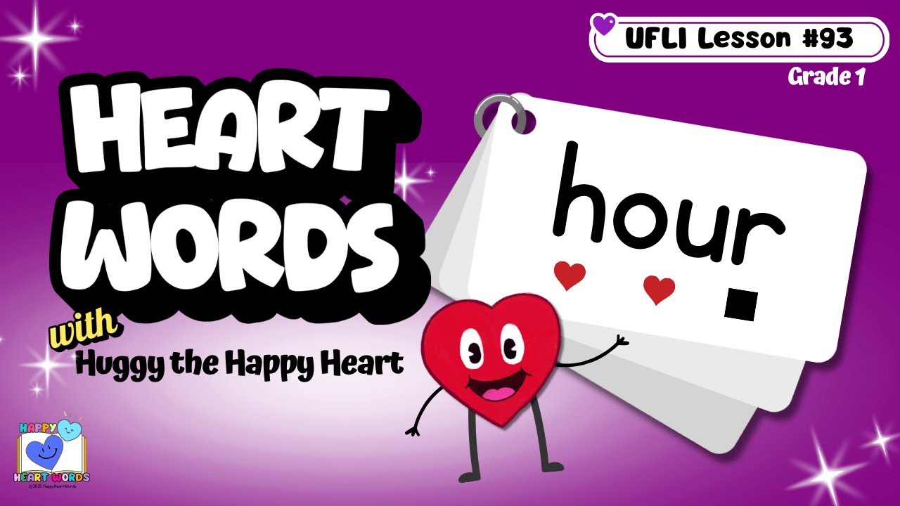 Teaching Sight Word HOUR | UFLI Lesson 93 Irregular Heart Word | Learn ...