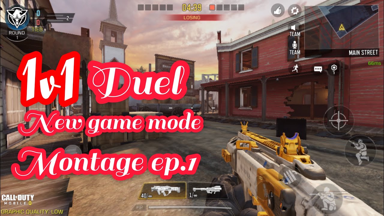 New 1v1 Duel Game Mode Montage Episode 1 | Call of duty Mobile - YouTube